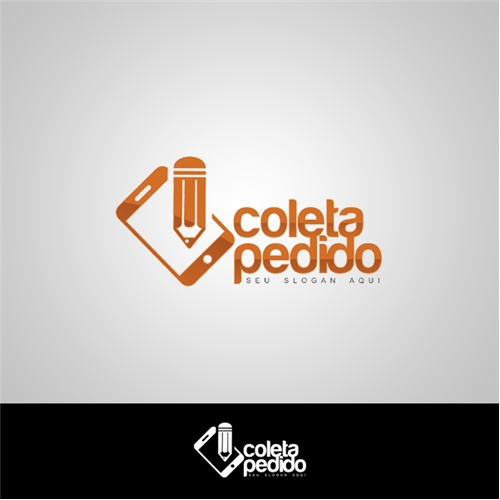 Coleta Pedidos | Criação de Logo Para Computador & Internet