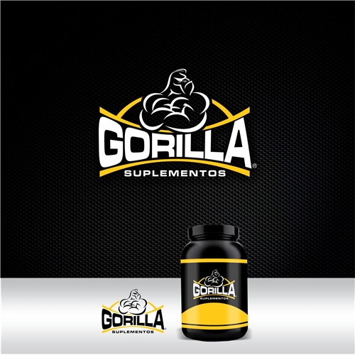 Gorilla Suplementos | Criação de Logo Para Saúde & Nutrição