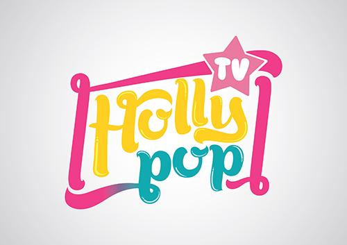 Hollypop TV - Programa para WEB | Criação de Logo Para