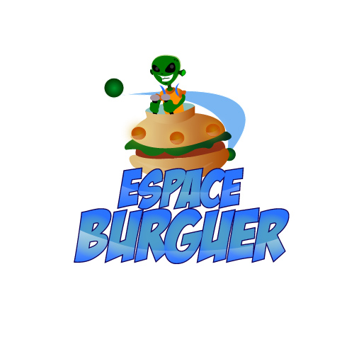 Space Burger | Criação de Logo Para