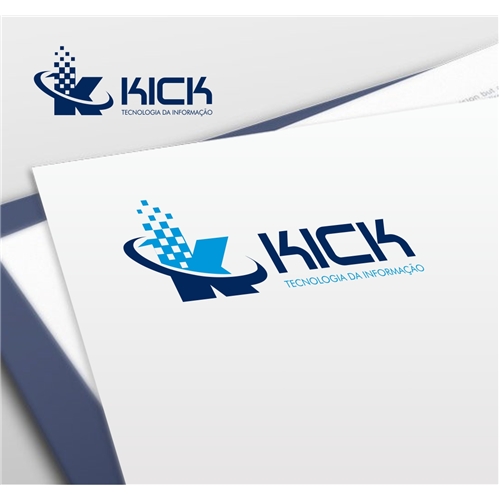 Kick Tecnologia da Informaçao ou Kick IT | Criação de Logo Para Com...