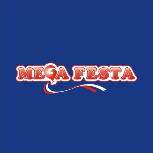 Mega festa | Criação de Logo Para Alimentos & Bebidas