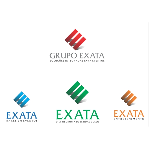 Grupo Exata | Criação de Logo e Papelaria (6 itens) Para Planejamen...