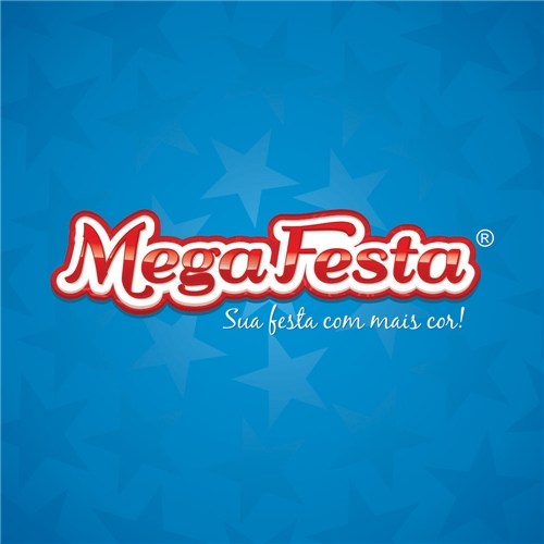 Mega festa | Criação de Logo Para Alimentos & Bebidas