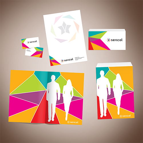 Sericol | Criação de Logo e Papelaria (6 itens) Para