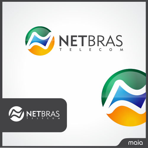 Netbras Telecom | Criação de Logo e Papelaria (6 itens) Para