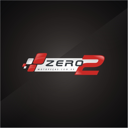 Zero2 Motopeças / Zero2motopecas.com.br | Criação de Logo Para Comp...