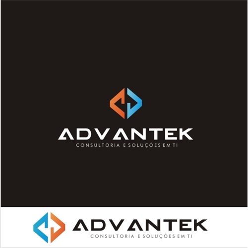 Advantek | Criação de Logo Para Computador & Internet