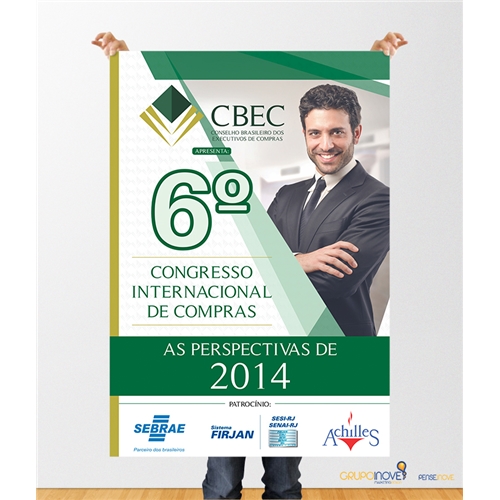 Banner Congresso | Criação de Peça Gráfica (unidade) Para Associaçõ...