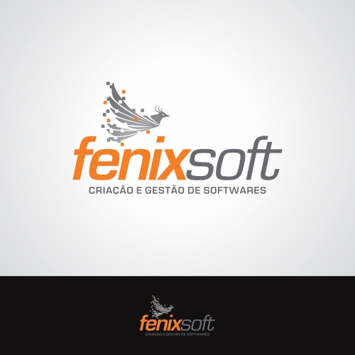 FENIXSOFT | Criação de Logo e Papelaria (6 itens) Para Computador