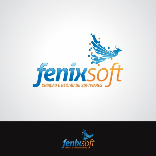 FENIXSOFT | Criação de Logo e Papelaria (6 itens) Para Computador
