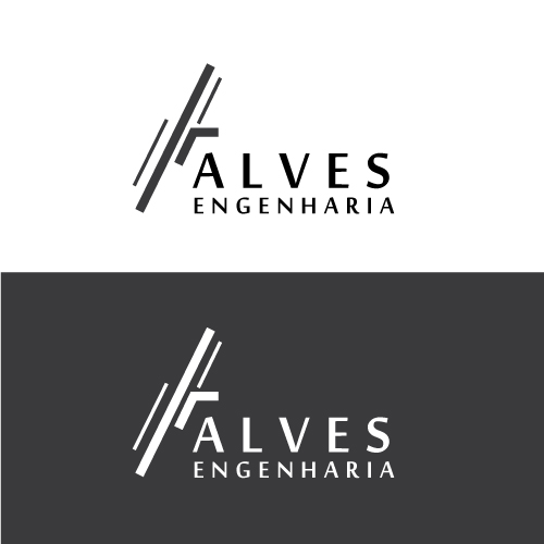 Alves Engenharia | Criação de Logo Para