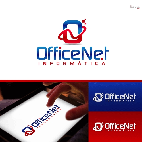 OfficeNet Informática | Criação de Logo e Papelaria (6 itens) Para ...
