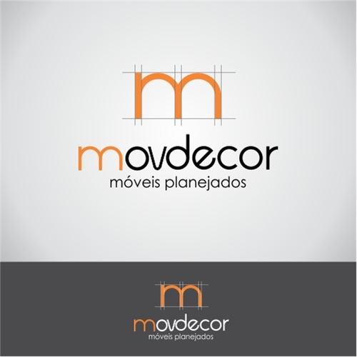 Criação de Logo Para Decoração & Mobília | Movdecor Móveis Planejados