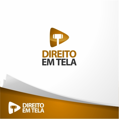 Direito Em Tela | Criação de Logo Para Advocacia e Direito