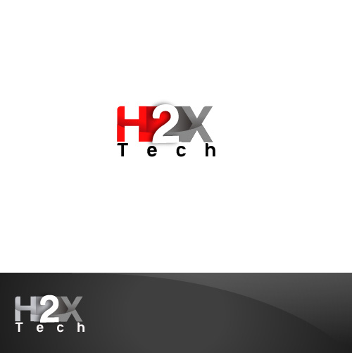 H2x Tech | Criação de Logo e Cartao de Visita Para