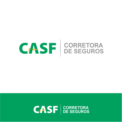 CASF Corretora de Seguros | Criação de Logo Para