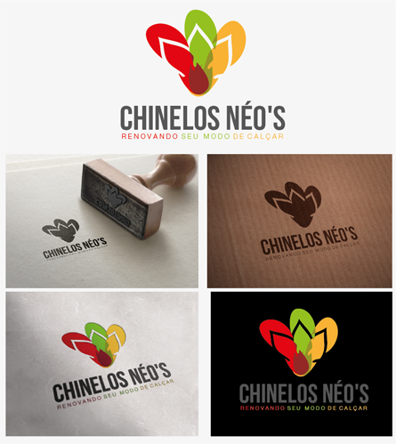 Chinelos Néo's | Criação de Logo Para