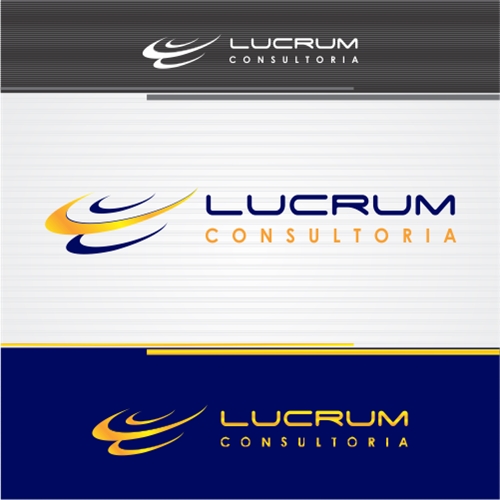 Lucrum | Criação de Logo Para Consultoria de Negócios