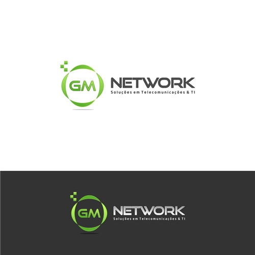 GM Network | Criação de Logo Para Computador & Internet