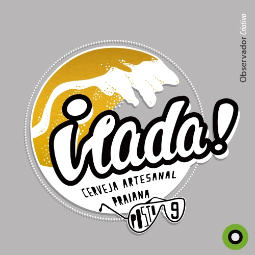 Irada! (principal) // Cerveja Artesanal Praiana (subtítulo/secundár...