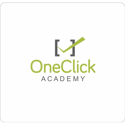 Onclick Academy Logo | Criação de Logo Para Educação & Cursos