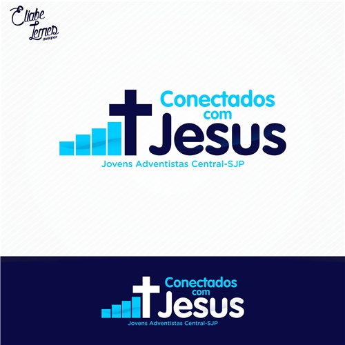 Conectados com Jesus | Criação de Logo Para Religião & Espiritualidade