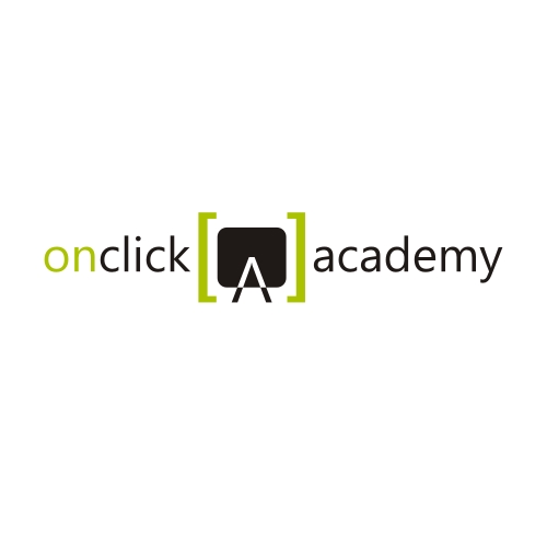 Onclick Academy Logo | Criação de Logo Para Educação & Cursos