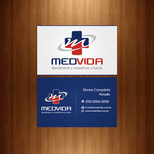 Medvida | Criação de Logo e Papelaria (6 itens) Para