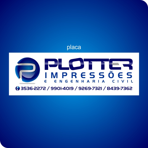 Plotter Impressões e Engenharia Civil | Criação de Logo Para