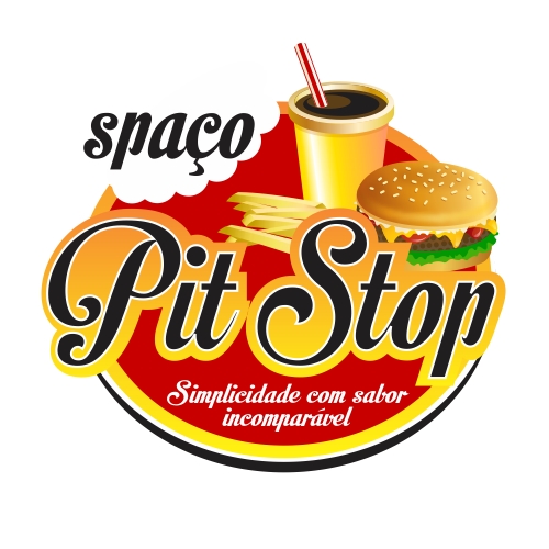 Spaço Pit Stop | Criação de Logo Para Alimentos & Bebidas