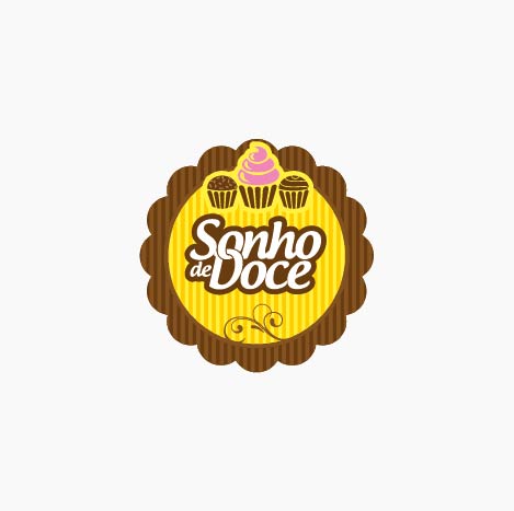 Sonho de Doce | Criação de Logo Para