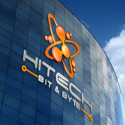 Hitech Bit & Byte | Criação de Logo e Cartao de Visita Para