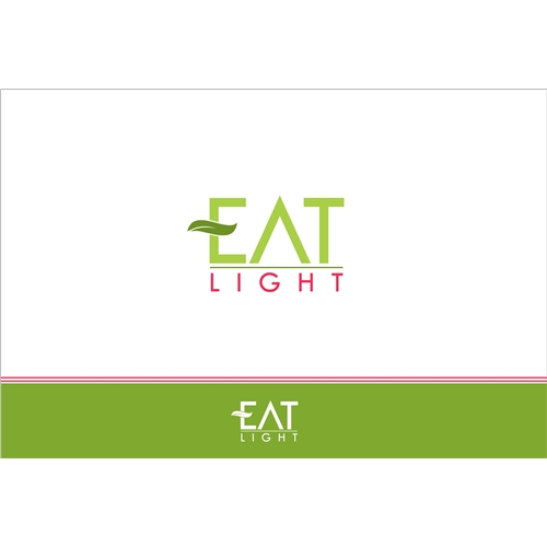 Eat Light | Criação de Logo e Cartao de Visita Para Alimentos & Beb...
