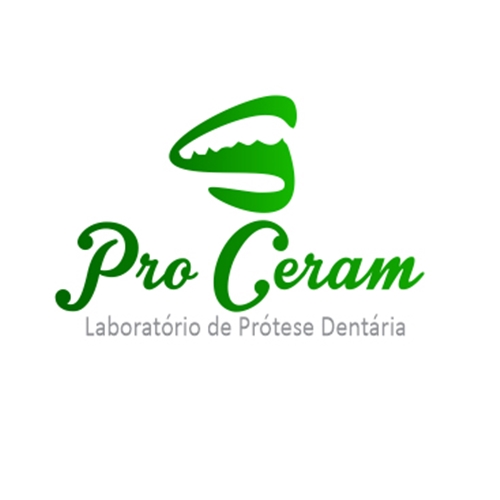 Pro Ceram Prótese Odontológica | Criação de Logo Para Saúde & Nutrição