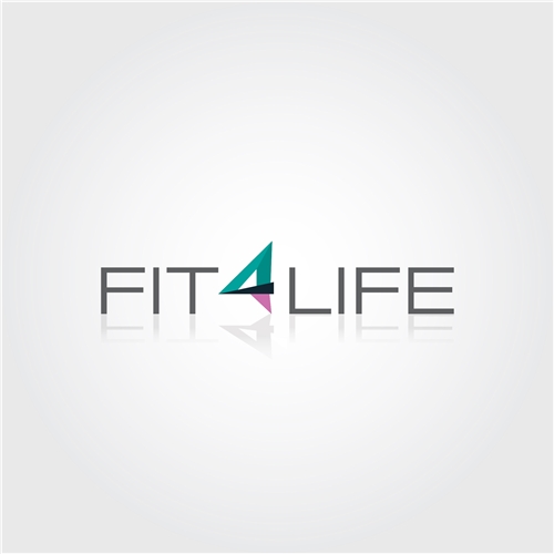 Fit4Life | Criação de Logo Para Saúde & Nutrição