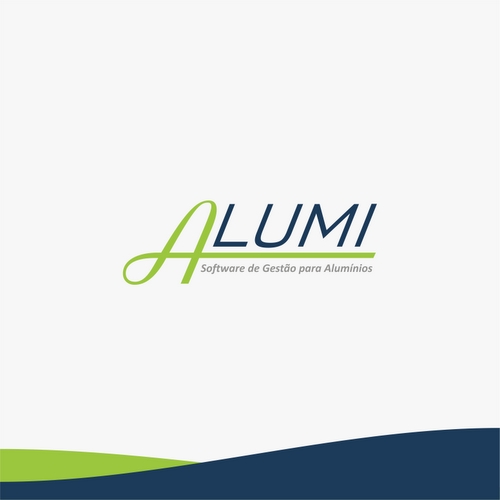 ALUMI - Software de Gestão para Alumínios | Criação de Logo Para te...