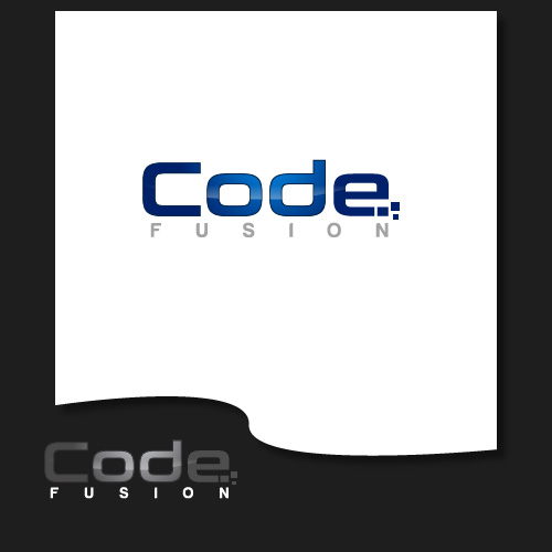 Code Fusion | Criação de Logo e Cartao de Visita Para tecnologia