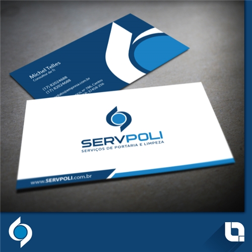 ServPoli - Serviços de Portaria e Limpeza | Criação de Logo e Papel...