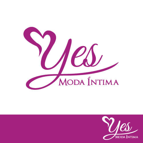Yes Moda Intima | Criação de Logo Para vestuario
