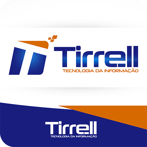 Tirrell | Criação de Logo e Cartao de Visita Para tecnologia