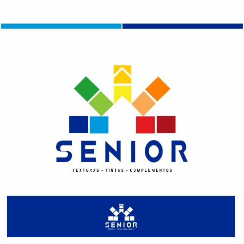 SENIOR TEXTURAS- TINTAS - COMPLEMENTOS | Criação de Logo Para Compu...