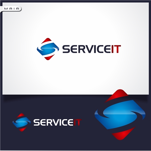 Service IT | Criação de Logo Para Computador & Internet