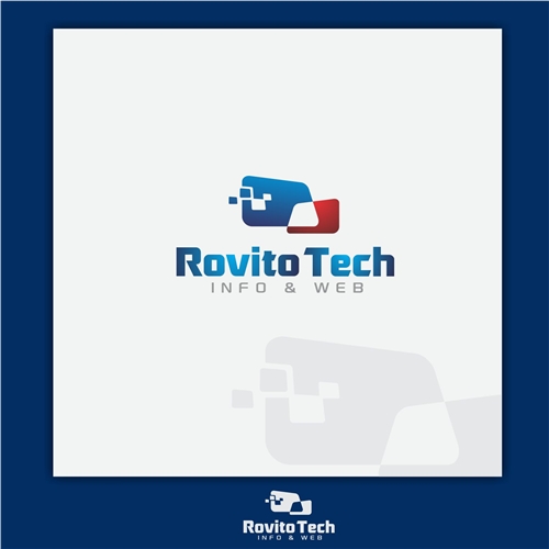ROVITO TECH INFO & WEB | Criação de Logo Para Computador & Internet