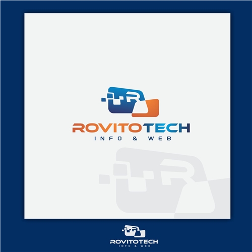 ROVITO TECH INFO & WEB | Criação de Logo Para Computador & Internet