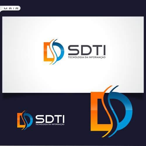 SDTI Tecnologia da Informação | Criação de Logo Para tecnologia