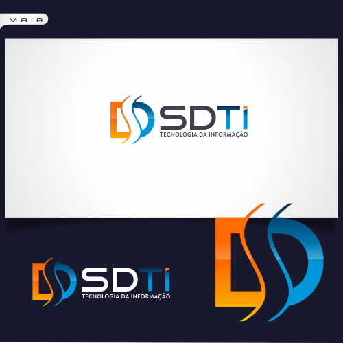 SDTI Tecnologia da Informação | Criação de Logo Para tecnologia