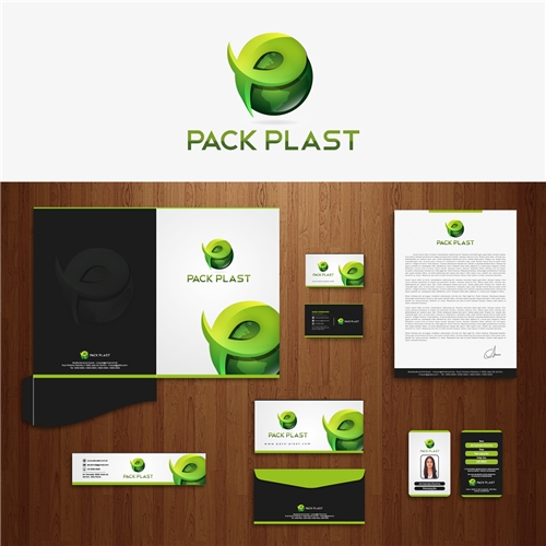 Logo Pack Plast | Criação de Logo e Papelaria (6 itens) Para Tecnol...