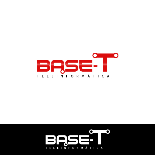 Base-T Teleinformática | Criação de Logo Para tecnologia
