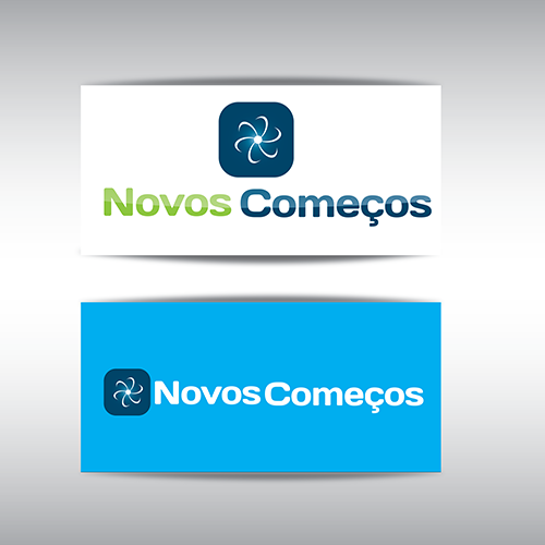 Novos Começos | Criação de Logo Para publicidade